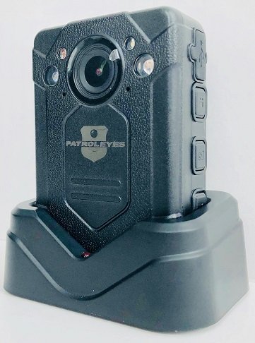 PatrolEyes MAX 2K GPS Auto Infrared 64GB Long Battery Life Police Body Camera