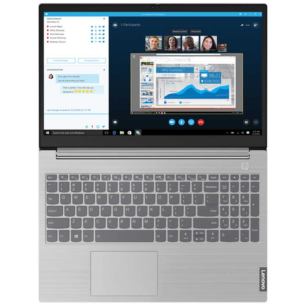 Lenovo ThinkBook 15 IIL Core i5-1035G1 8GB 256GB SSD 15.6-inch 1080p Backlit Keyboard Windows 10 Pro Laptop (Renewed)