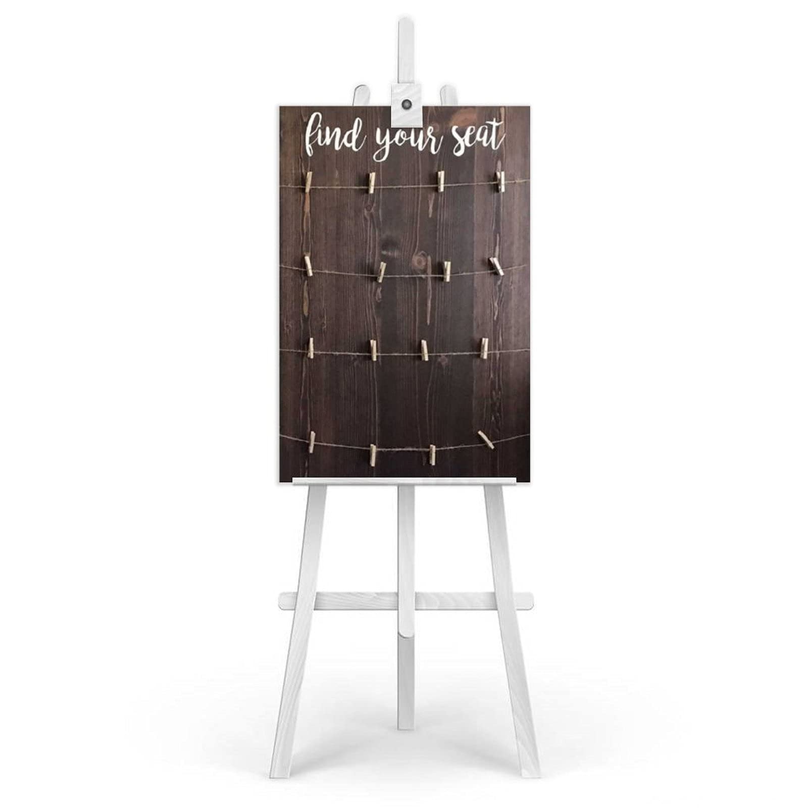 40x30cm, Find Your seat Wedding Seating Chart Board,Wedding Signs Wood,Wood Wedding Sign,find Your seat, Blank Seating Chart Board 824289