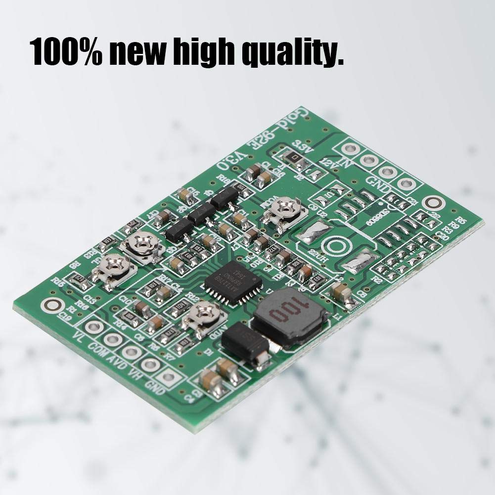 Yosoo Health Gear LCD TCON Board, Boost Board Module LCD TCON Board VGL VGH VCOM AVDD 4 Adjustable Gold-92E Zhide