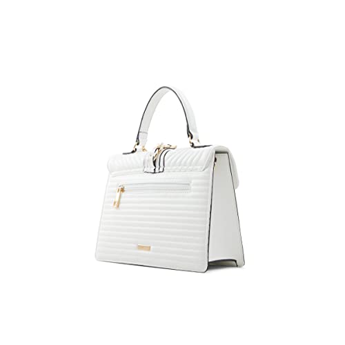 ALDO Women's Regular Jerilini Top Handle Bag, Other White