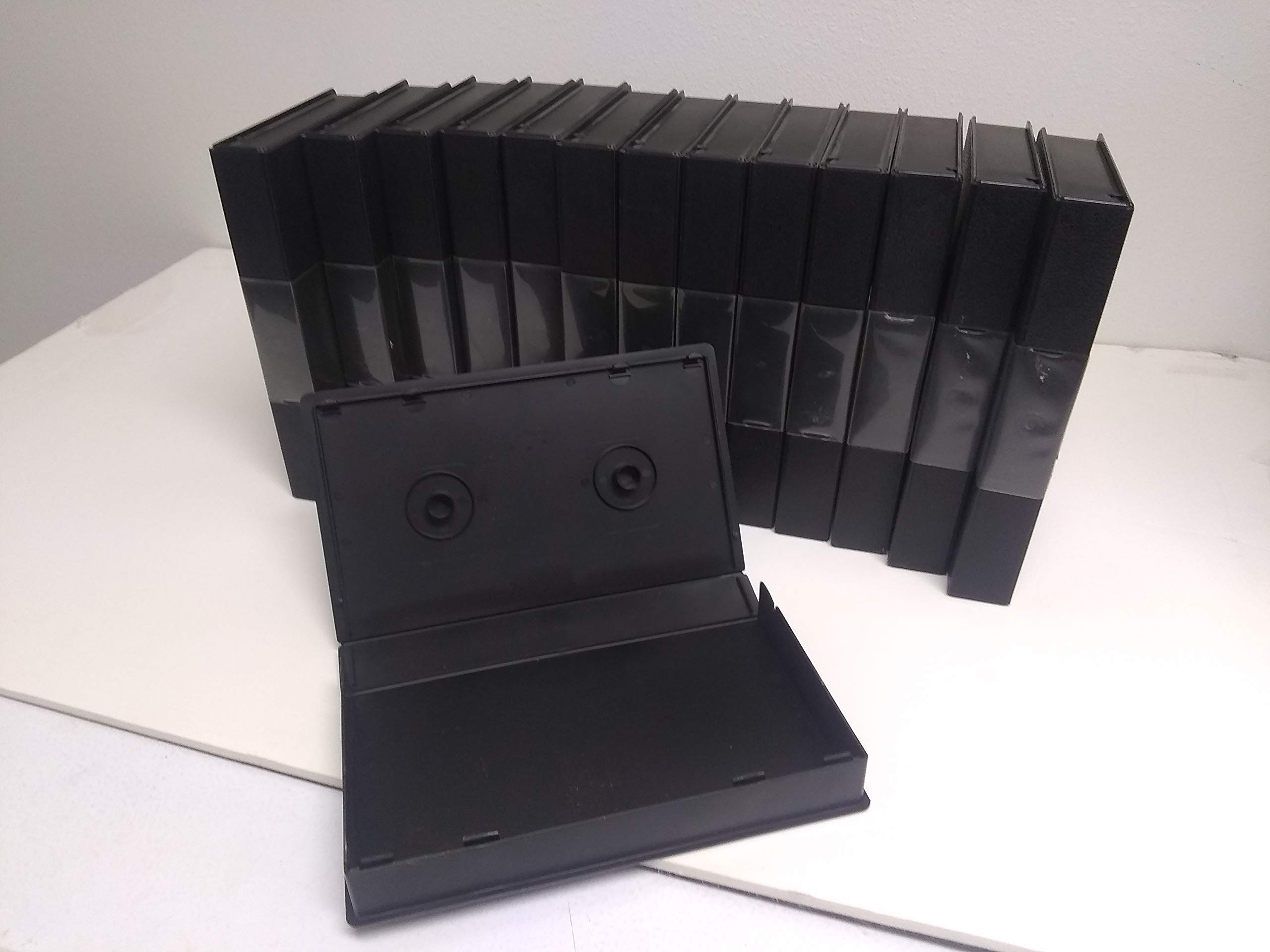 VHS Casette Case 14-Pack Black