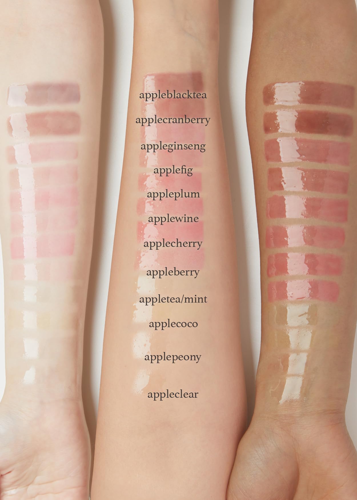 NOONI Vegan Appleseed Lip Oil - Applecoco | Long-Lasting, Moisturizing, Plumping, Revitalizing for Dry Lips, Waterproof, No Peel Off, Korean Tint, Valentine Day Gifts, 0.12 FL Oz