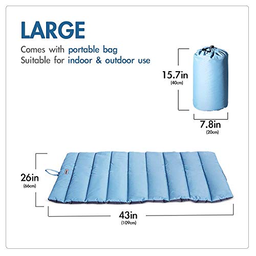 CHEERHUNTING Outdoor Dog Bed, Waterproof, Washable, Large Size, Durable, Water Resistant, Portable and Camping Travel Pet Mat