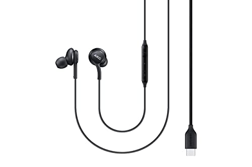 Samsung EO-IC100BBEGUS Corded Type-C Earphones, Black (Renewed)