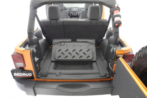 BedRug Jeep Kit - BedTred BTJK11R2 fits 11+ JK 2DR REAR 5PC CARGO KIT (INCLUDES TAILGATE & TUB LINER)
