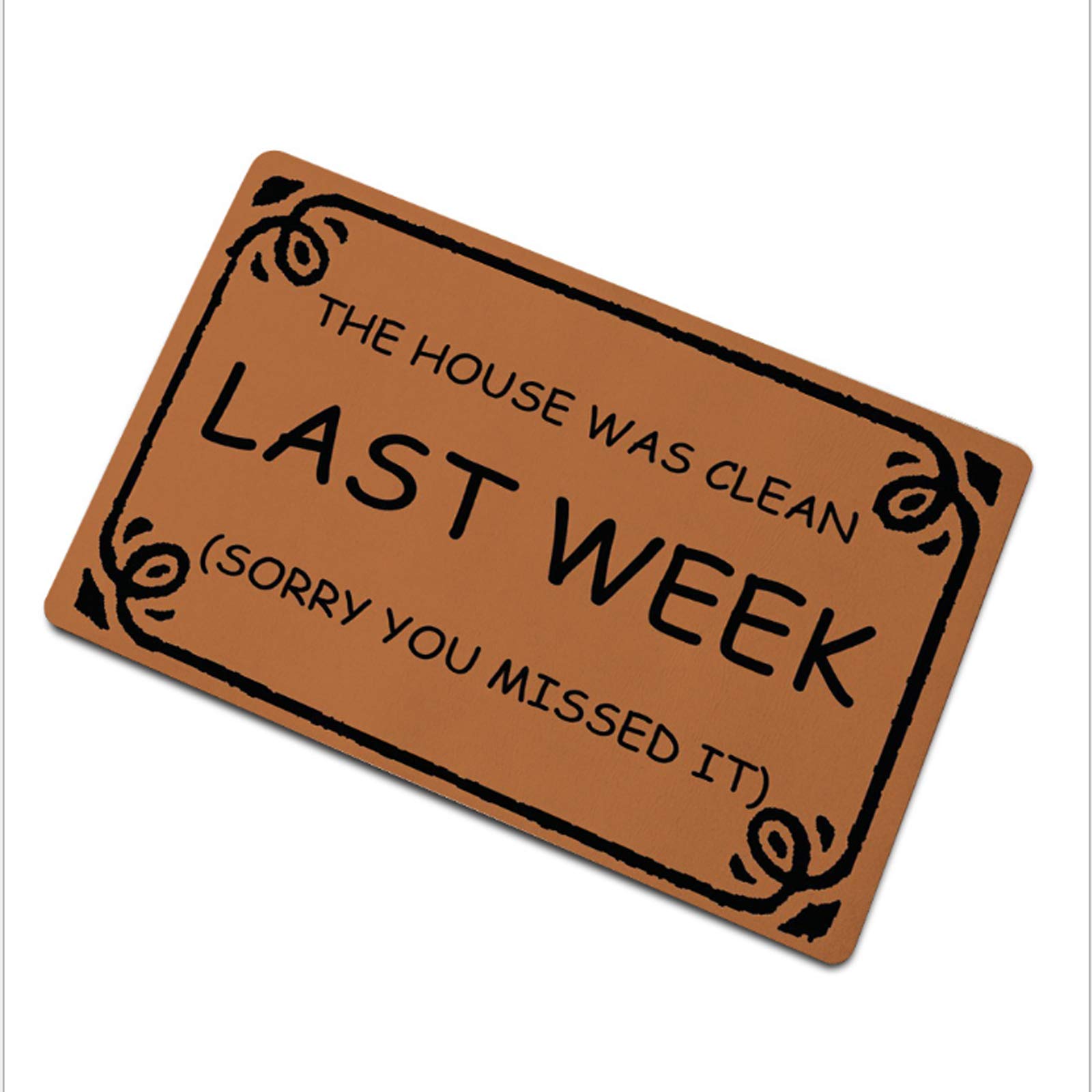 Personalized Doormat, Custom Photo Text Image Logo Non-Slip Washable Design Mat Indoor Outdoor for Bedroom Room Garden Office, Bathroom Home (27.6"x47.3")