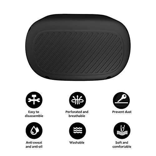WANGQ VR Silicone Facial Cover, For Orzero Silicone Protective Headset Cover Compatible for Quest 2, Oculus Quest 2 Accessories (White)