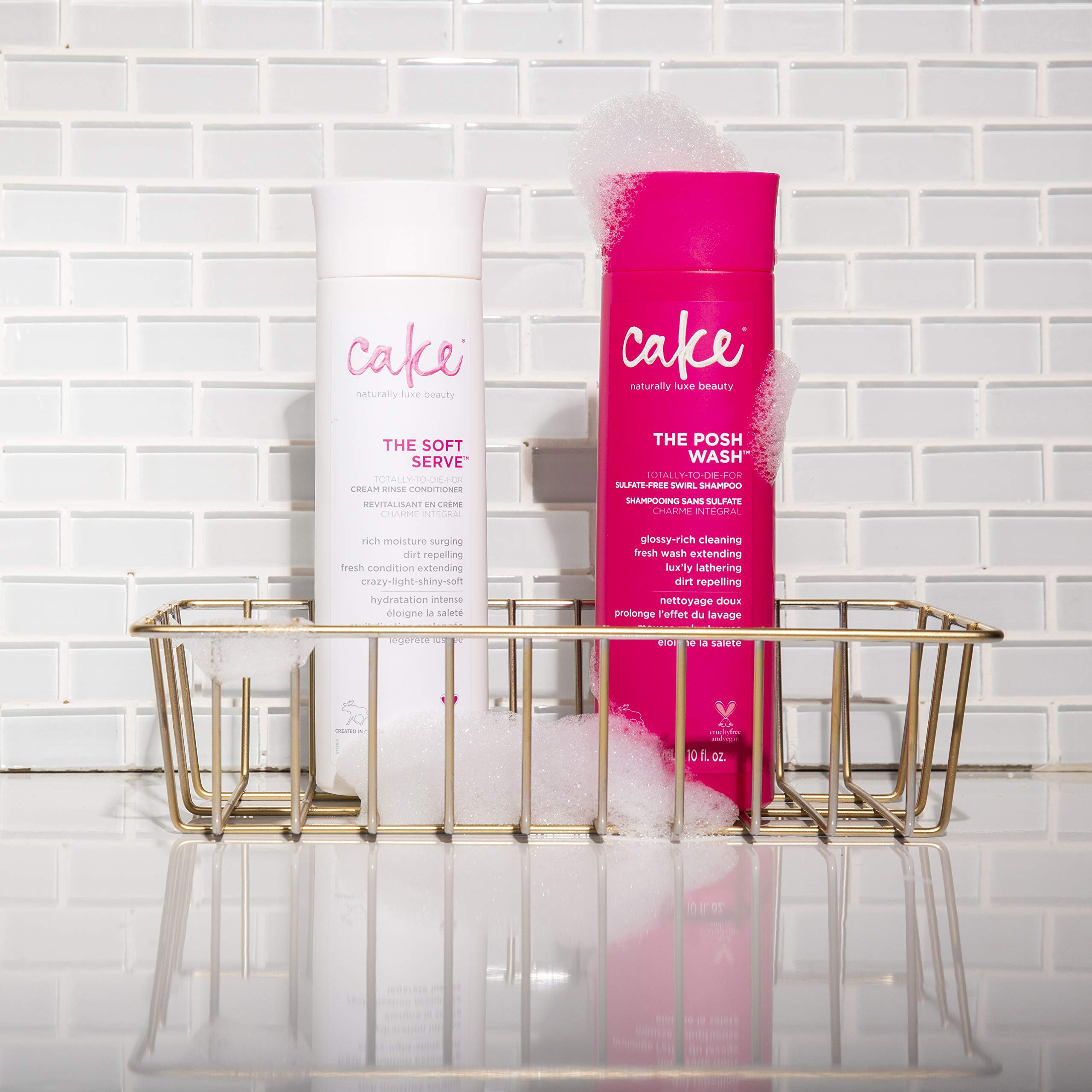 Cake Beauty Posh Wash Sulfate-free Swirl Shampoo, 10 Ounces