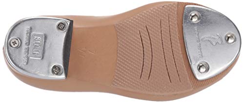 Bloch Girls Annie Tyette Dance Shoe, Brown Tan, 5 Toddler