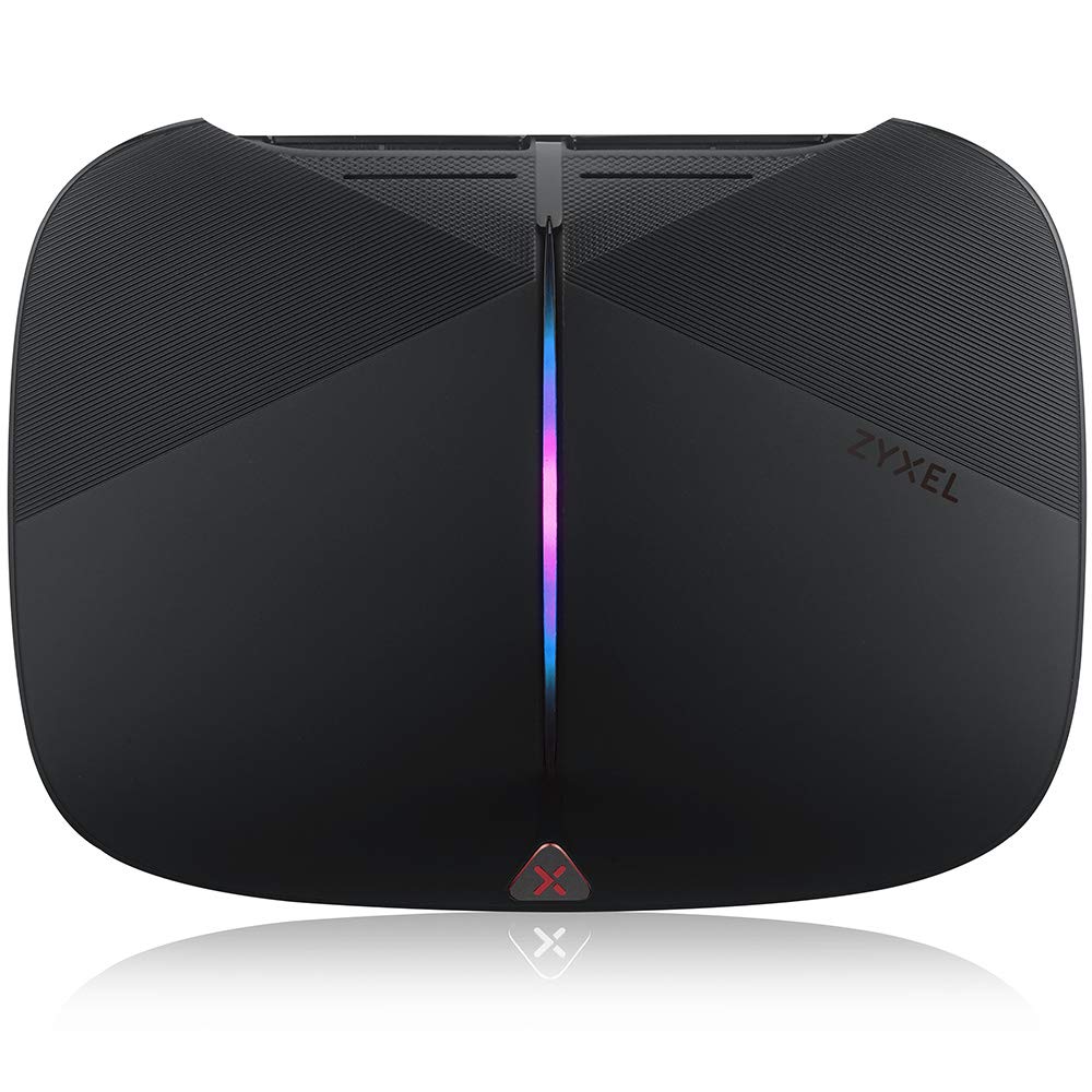 Zyxel Armor G5 12-Stream Multi-Gigabit WiFi 6 Router - AX6000 Wireless Speed. Large Home Coverage. 1 x 2.5 Gbps WAN Port, 1x 10 Gbps LAN Port, 4 x Gigabit Ethernet Ports. OpenVPN and WPA3 [NBG7815]