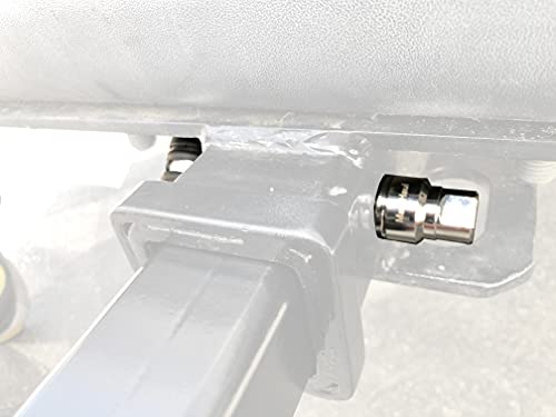 MaxxHaul 50174 Quiet 5/8" Hitch Locking Pin Set , Black
