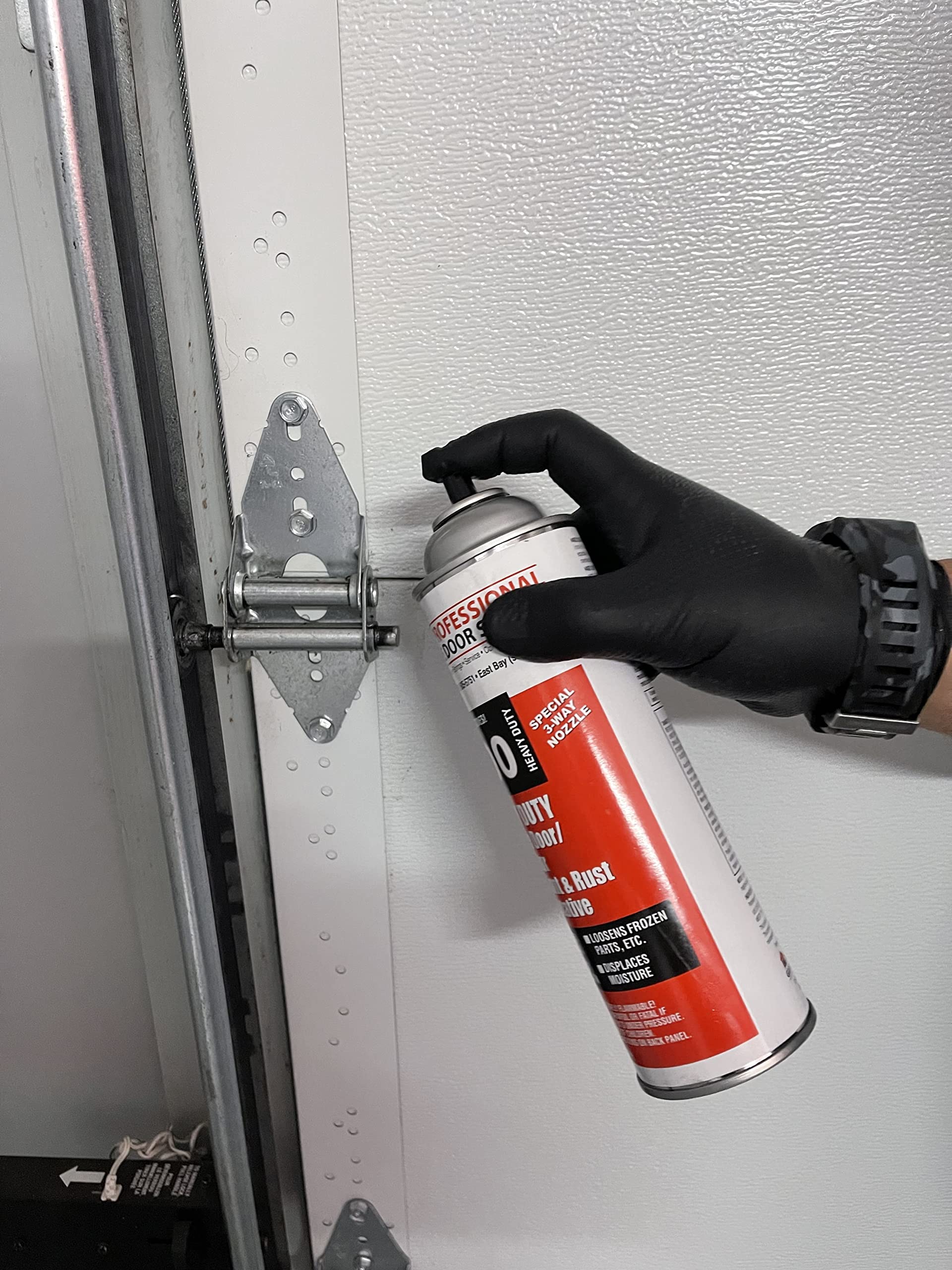 A Professional Garage Door Lubricant