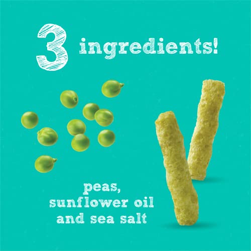 Beech-Nut Toddler Snacks, Original Crispeas Baked Pea Puffs, 1.4 oz Bag (7 Pack)