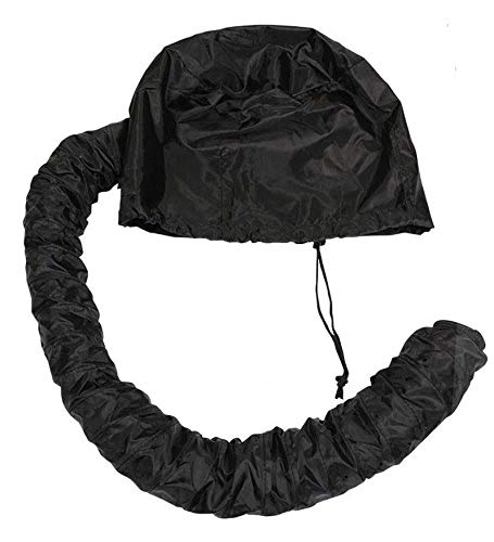 Bonnet Hood Hair Dryer Attachment - Adjustable Extra Large Dryer Bonnet System for Hand Held Hair Dryer with Stretchable Grip and Extended Hose Length (Machine Washable)