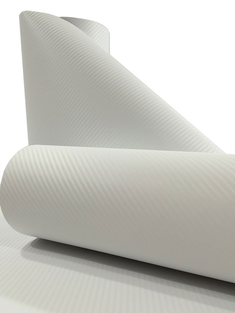 3D Carbon Fiber White - Air Release Vinyl Decal Mod Skin Kit by System Skins - Compatible with Xbox Series X Console (XBX)