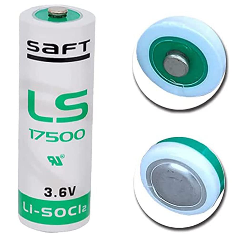 4pcs LS17500 3.6v Battery Replacement for SAFT LS 17500 3600mAh Lithium Battery for Fleet Monitoring, Tracking Devices