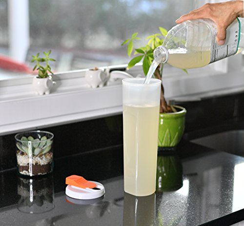 Home-X Slim Line Pitcher, Slim Design Fits Perfectly in Tight Spaces (3" x 2.75" x 12")