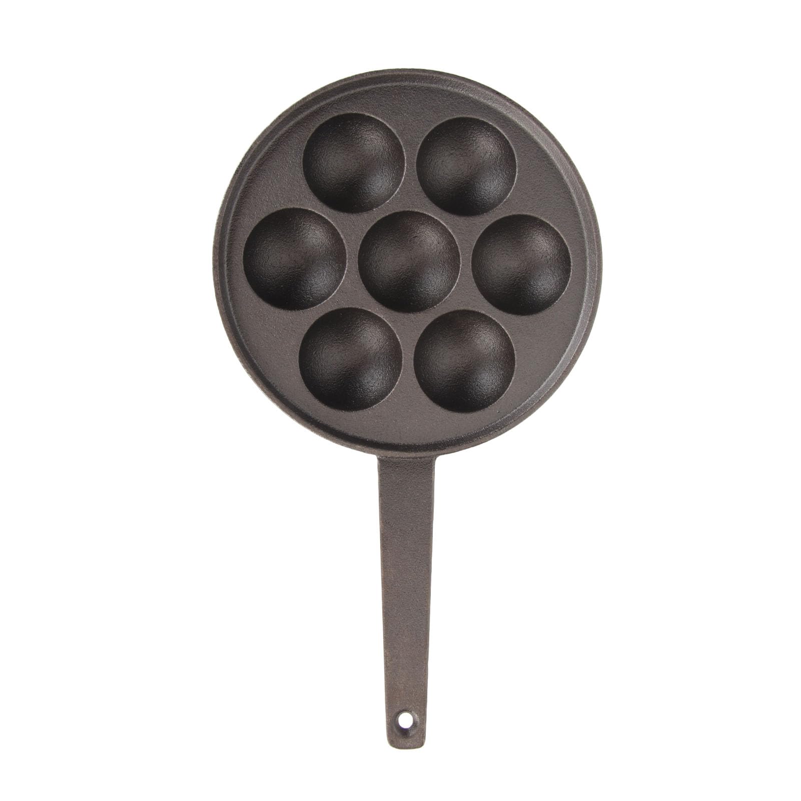 7 Holes Nonstick Takoyaki Grill Pan Deepened Enlarged Cast Iron Takoyaki Maker for Restaurant Hotel Household Kitchen Use
