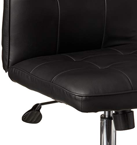 Boss Office Products Mellennial Modern Home Office Chair without Arms in Black