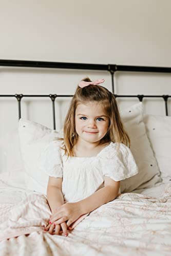 Large Premium Knit Baby 3 Layer Stretchy Quilt Blanket "Kiana" by Copper Pearl