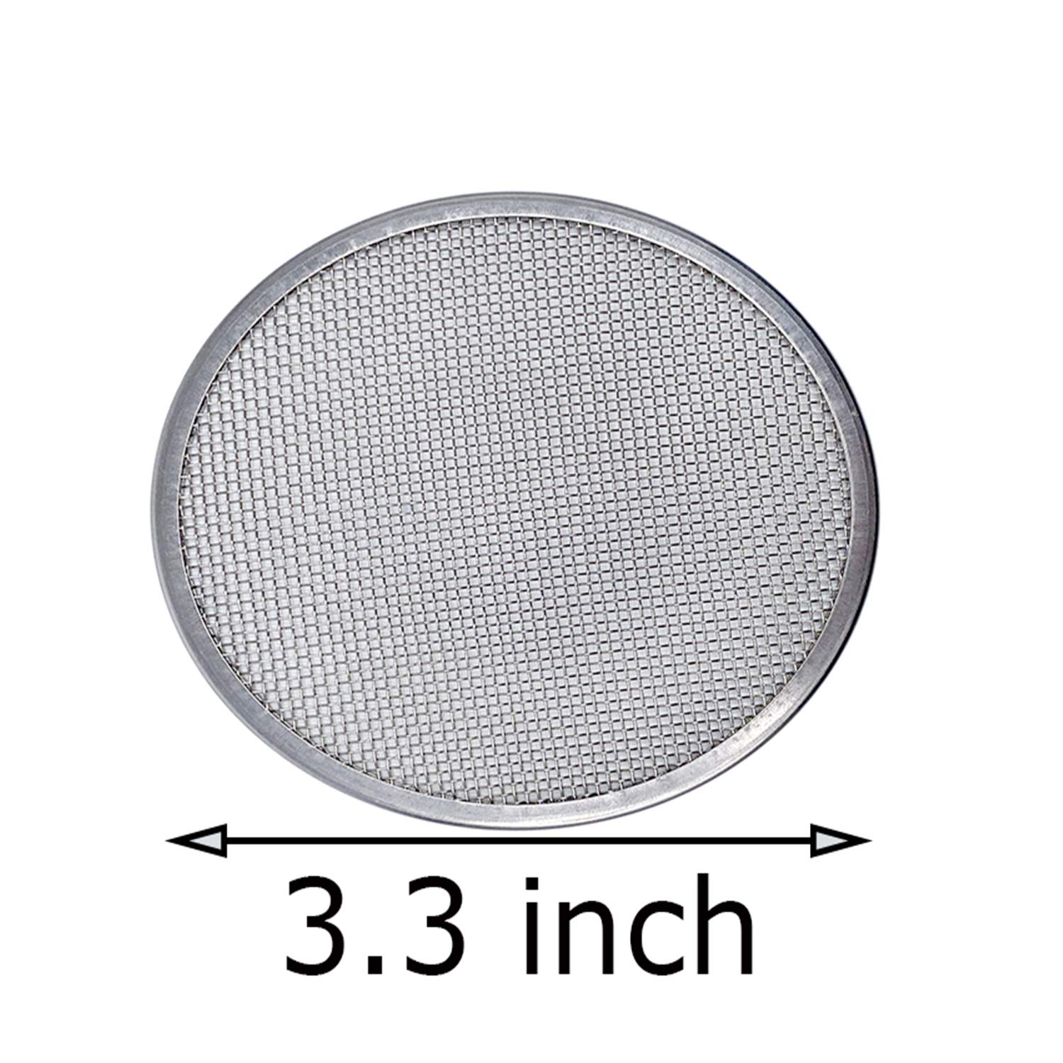 304 Stainless Steel Sprouting Lids for Wide Mouth Mason Jars and Making Organic Sprout Seeds 6 Pcs