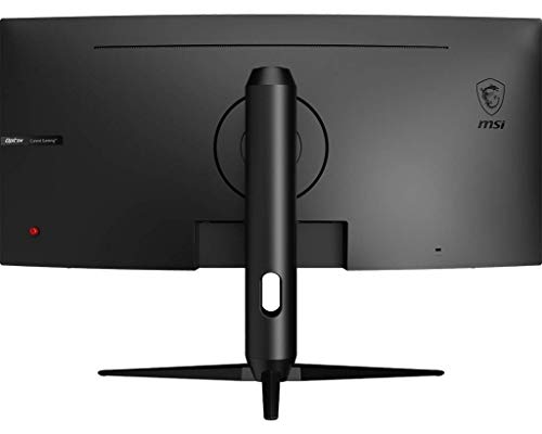 MSI Full HD Non-Glare 1ms 2560 x 1080 Ultra Wide 200Hz Refresh Rate HDR Ready USB/DP/HDMI Smart Headset Hanger FreeSync 30”Gaming Curved Monitor (Optix MAG301CR) - Black