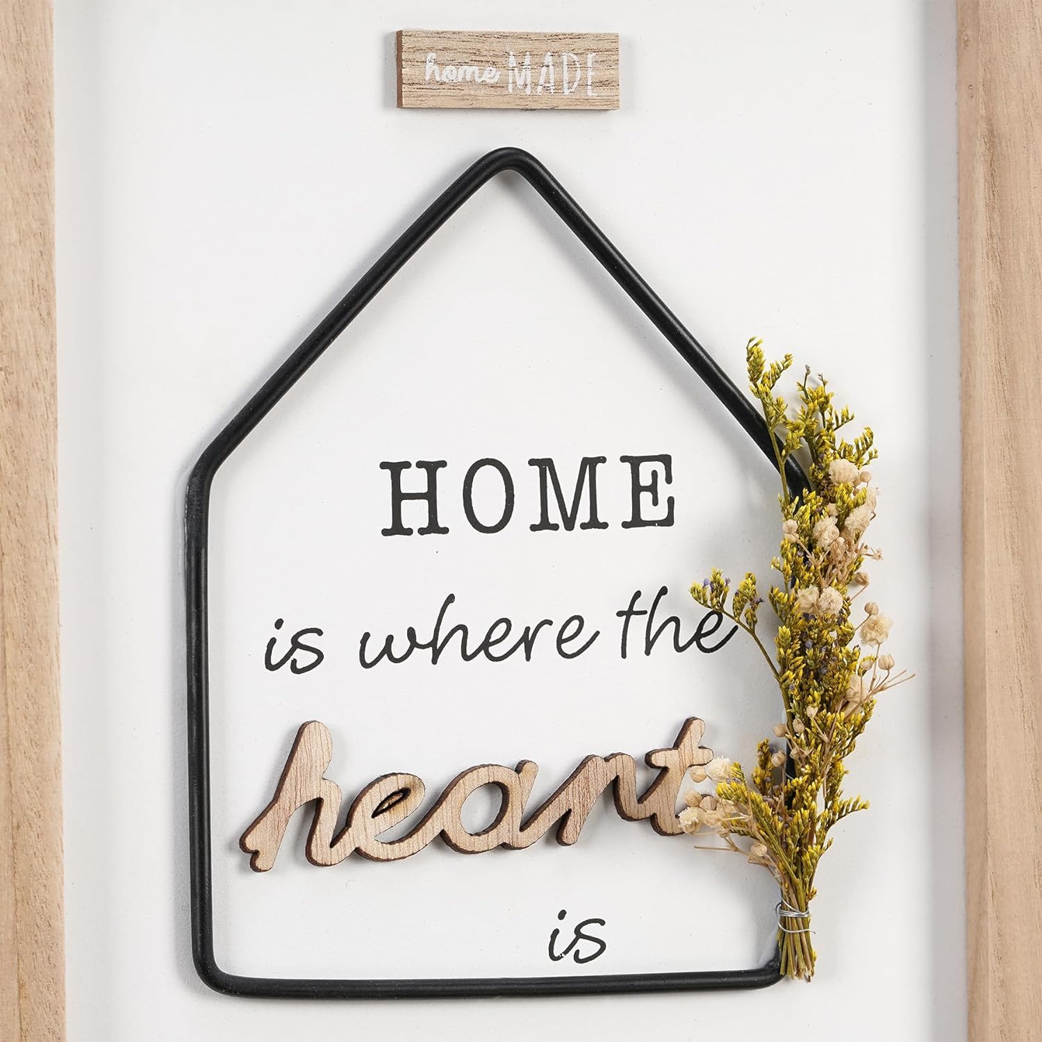 AHUONEL Key Holder Wall Mount, Decorative Key Holder for Wall, Wooden Key Box Hanging Key Cabinet with 6 Key Hooks, Rustic Farmhouse Key Rack Key Hangers for Home Decor Office Entryway Gift