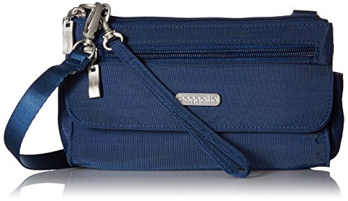 Baggallini Plaza Travel Mini Crossbody Bag, Pacific, One Size