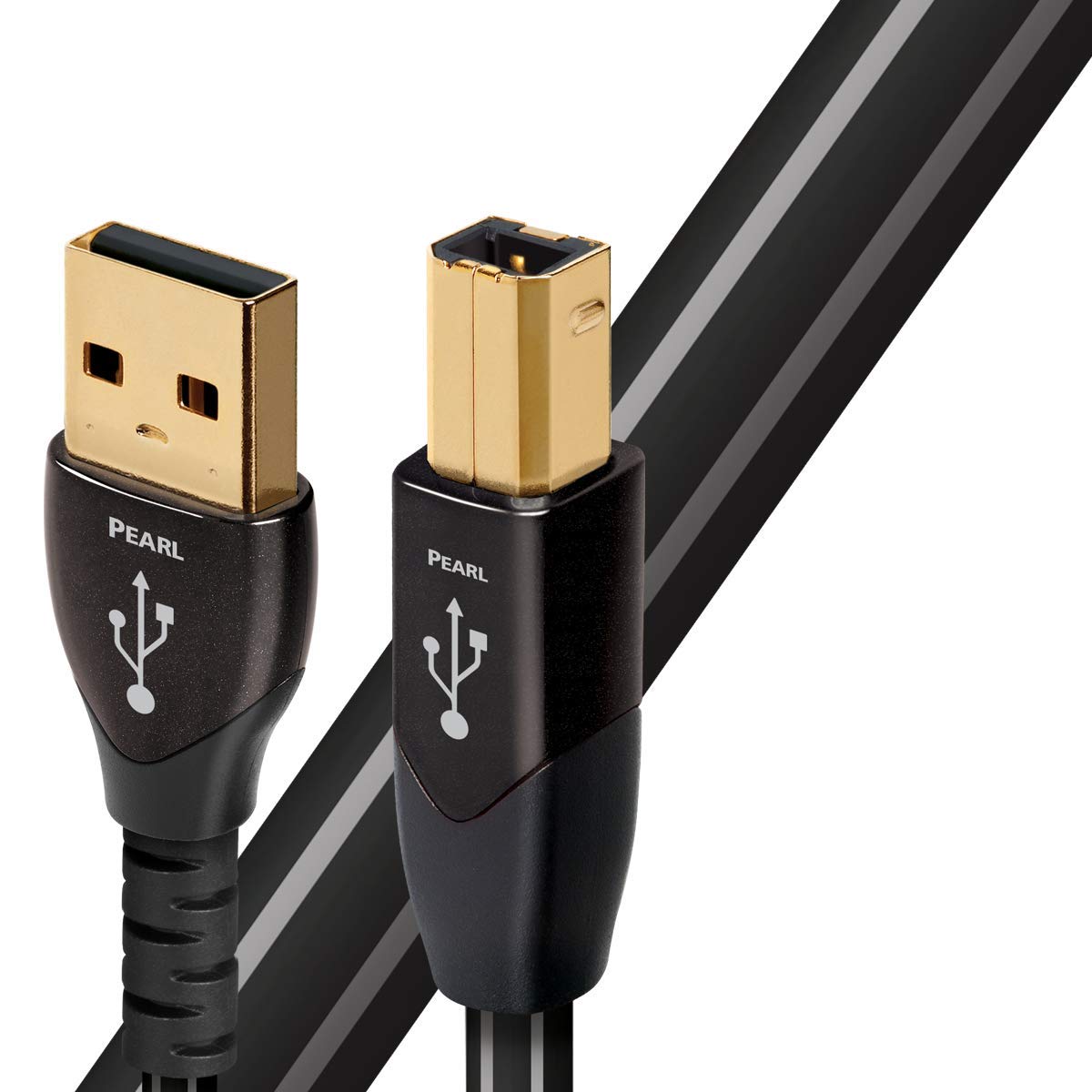 AudioQuest Pearl (0.75m) Black/White USB A-B