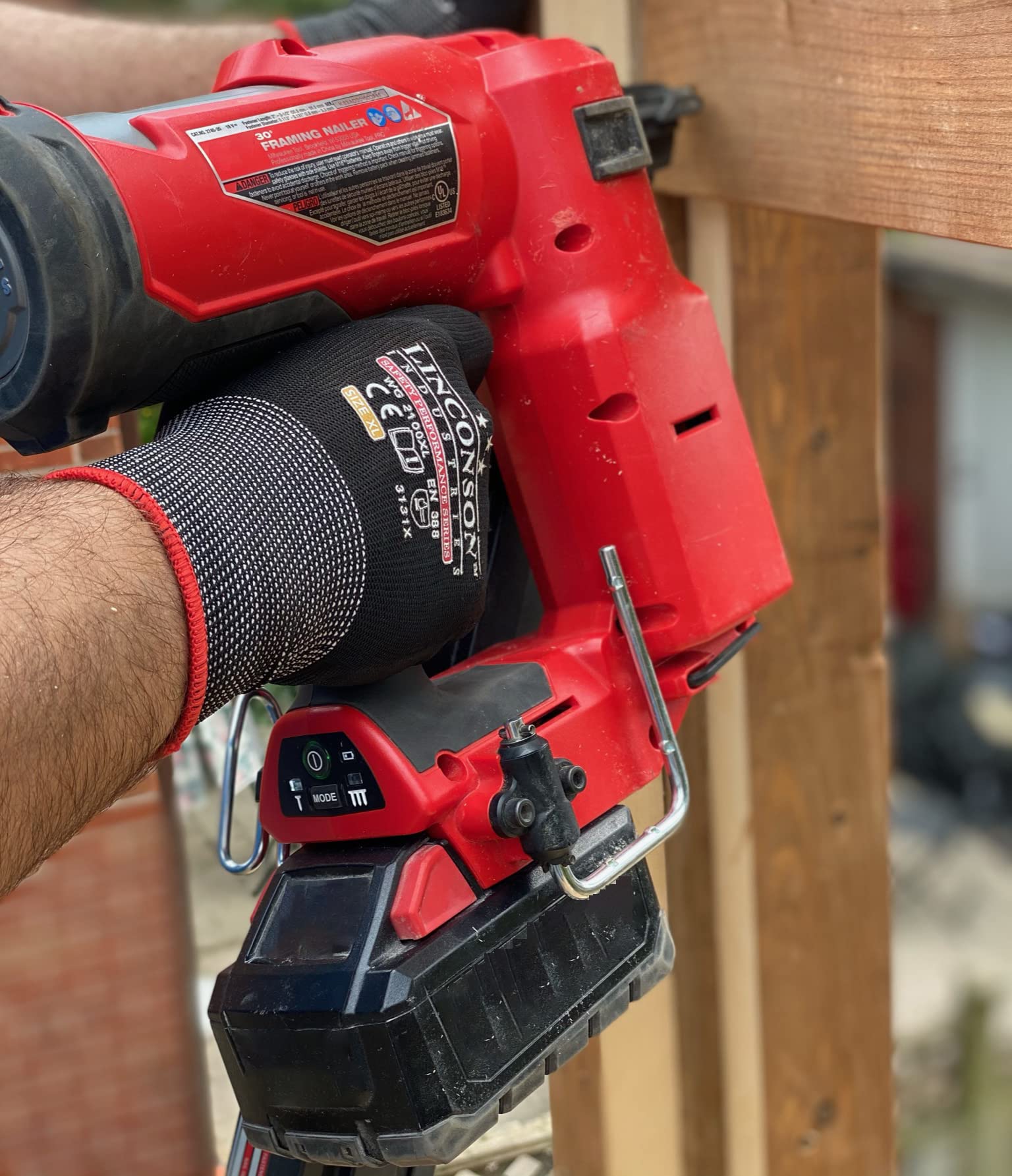 linconson Ultimate Grip Thin & Lightweight Construction Mechanic Work Gloves with PU Palm Coating