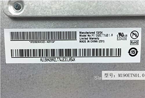 AUO 19 Inch LCD Panel M190ETN01.0 with Full kit of Driver Board