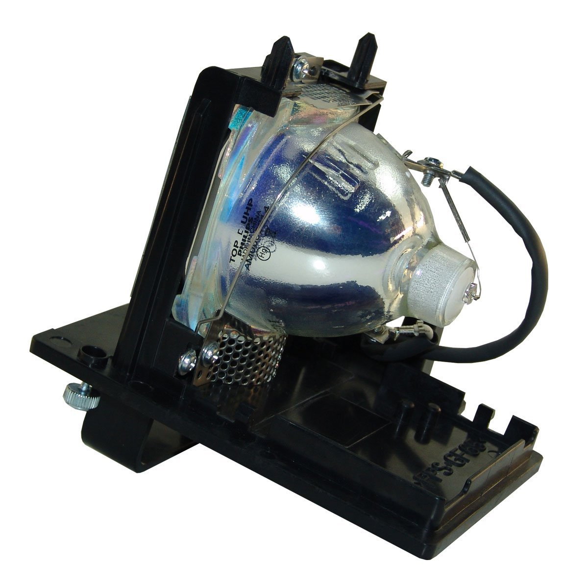 AuraBeam Professional 915B455011 Replacement Lamp with Housing for Mitsubishi WD-73640 (Original Philips Bulbs Inside)