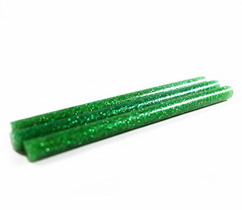 Crafters Square Mini Glue Sticks - Glitter - Red, Green, Gold, Silver - 15 sticks in package