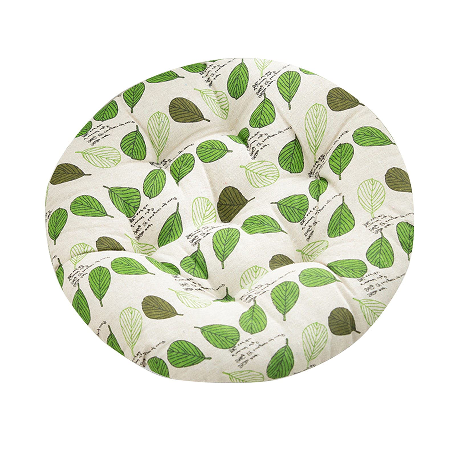 TUNKENCE Chair Pads for Patio Dining Chairs Chair Cushions for Outdoor Furniture Round Cushions Indoor Outdoor Patio Reversible Chair Pad, 16x16 Inch