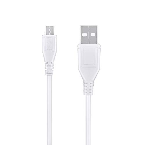 ABLEGRID 5ft White for Sony Playstation 4 PS4 Controller Micro 5Pin USB Charging Charger Cable Cord