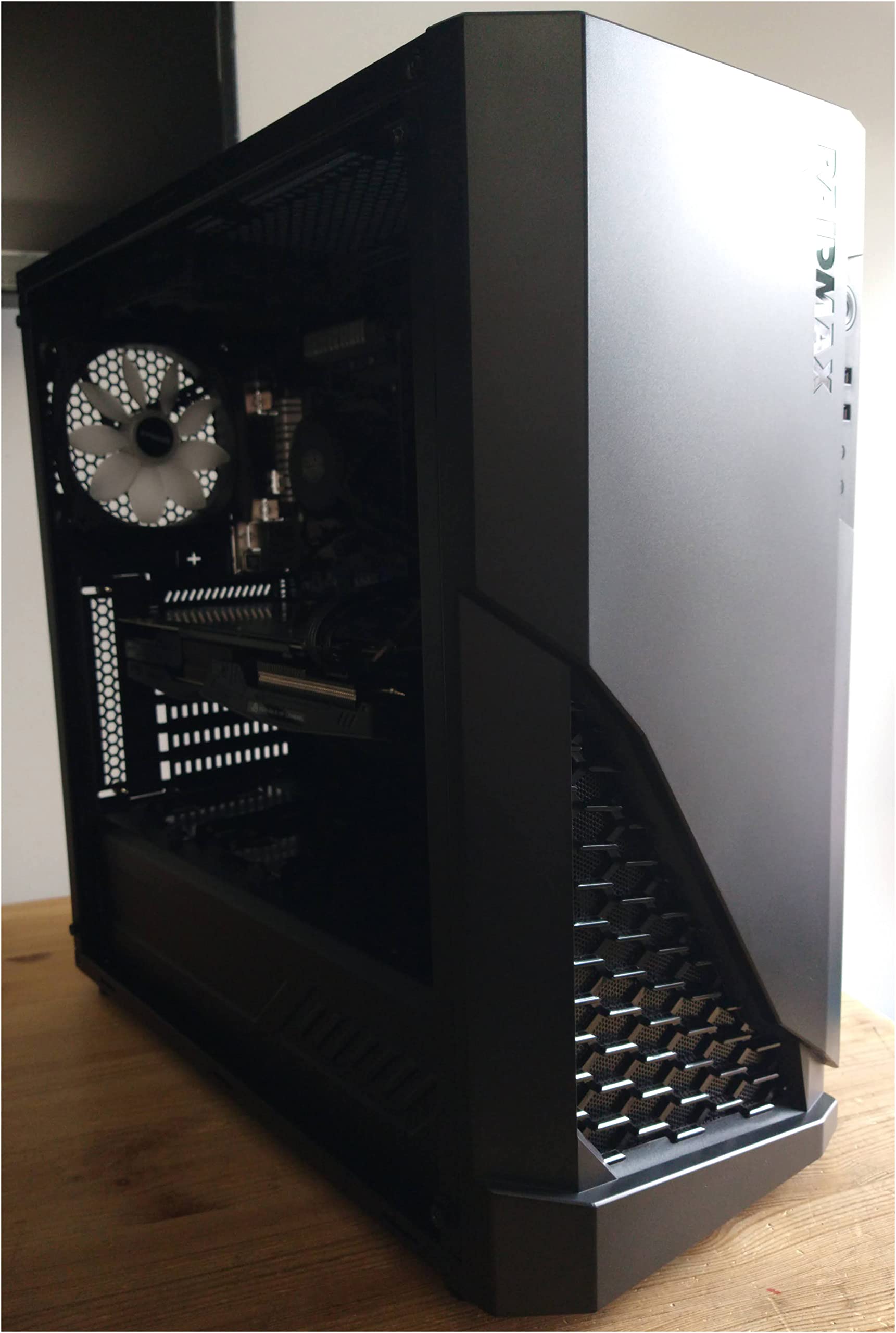 Centaurus Scorpius Gaming Computer - Intel i7-12700K 12-Core, Liquid Cooler, Radeon RX 7800 XT, 32GB RAM, 512GB NVMe SSD + 2TB HDD, Windows 11, WiFi, Glass, RGB | 4K VR Ready PC for Gamers