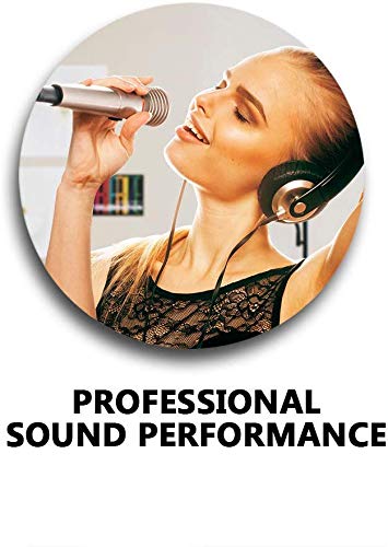 Balanced XLR Cable Male to Female - 35 Feet Blue - Pro 3-Pin Microphone Connector for Powered Speakers, Audio Interface or Mixer for Live Performance & Recording