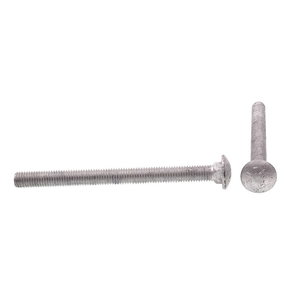 Prime-Line 9064711 Carriage Bolts, 1/2 In.-13 X 6-1/2 In., A307 Grade A Hot Dip Galv. (5 pack)
