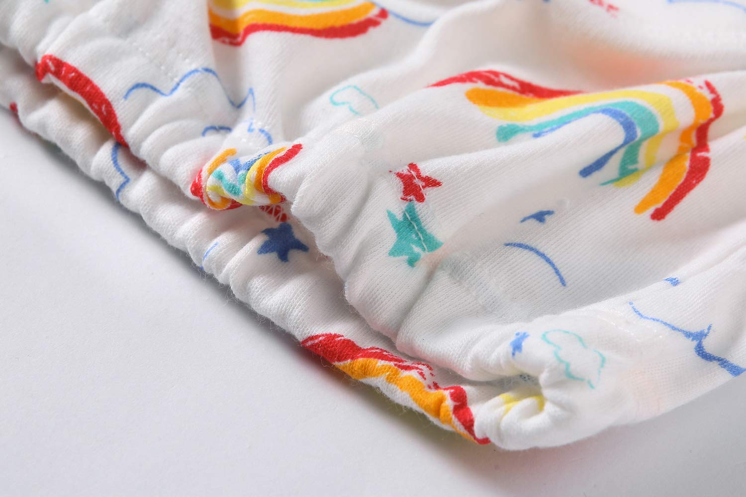 Skhls Baby Toddler Thick Absorbent Potty Training Pants Underwear (3T, 6pcs Girls')