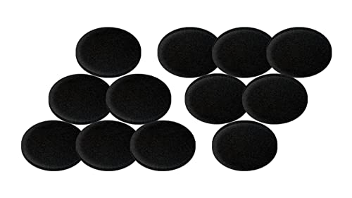 Amazinpure 6.7" 12 Pack Charcoal Filters for Kitchen Compost Bin Replacement Filter Countertop Home Bucket Refill Sets Round Extra Thick Odor Eliminator Compatible with Utopia Epica ENLOY Ruisita