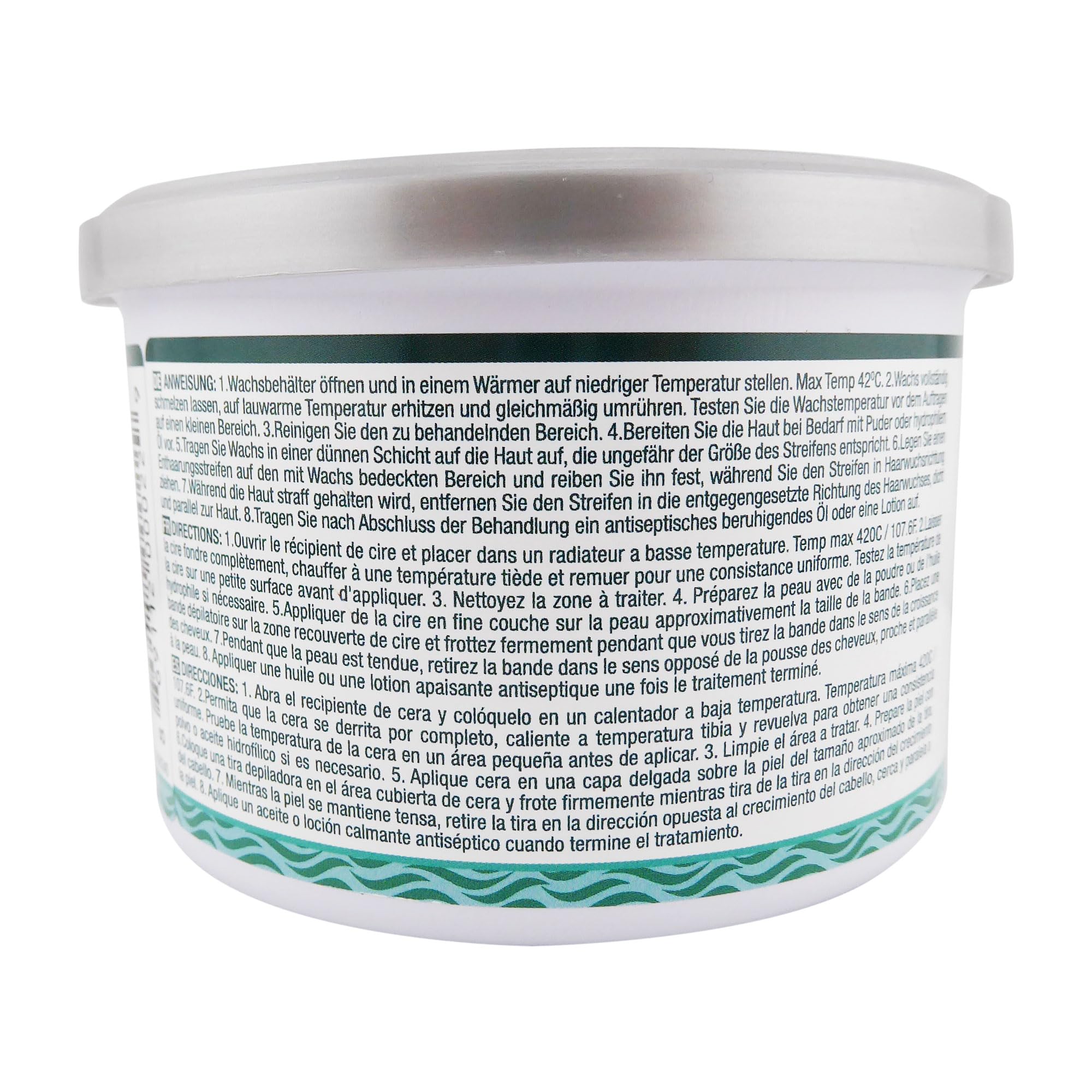 Wax Necessities Waxness Polymer Marine Blue Soft Wax Tin 14 Ounces