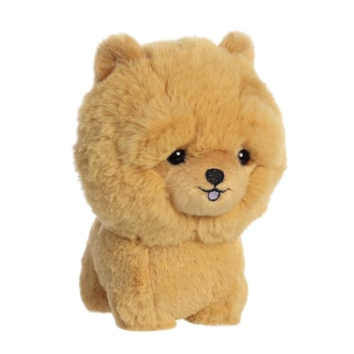 Aurora® Playful Teddy Pets™ Chow Chow Stuffed Animal - Unique Design - Endless Play - Brown 6.5 Inches
