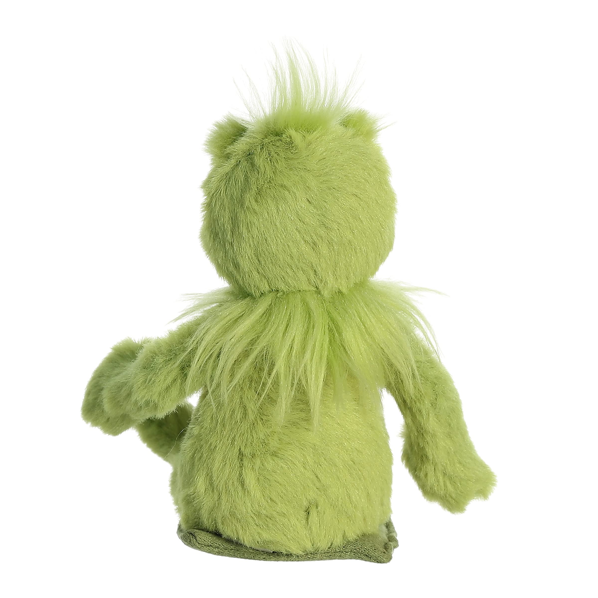 Aurora® Whimsical Dr. Seuss™ Shoulderkin™ Grinch Stuffed Animal - Magical Storytelling - Officially Licensed - Green 7 Inches