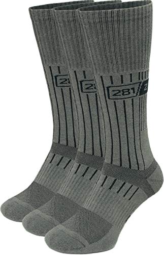 281Z Military Demi Season Breathable Over The Calf Army Uniform Boot Socks (Foliage Green)(Small 3 Pairs Pack)
