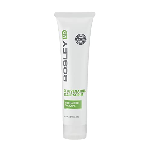 BosleyMD Rejuvenating Scalp Scrub, Gentle Scalp Exfoliating Treatment,4 Fl Oz (Pack of 1)