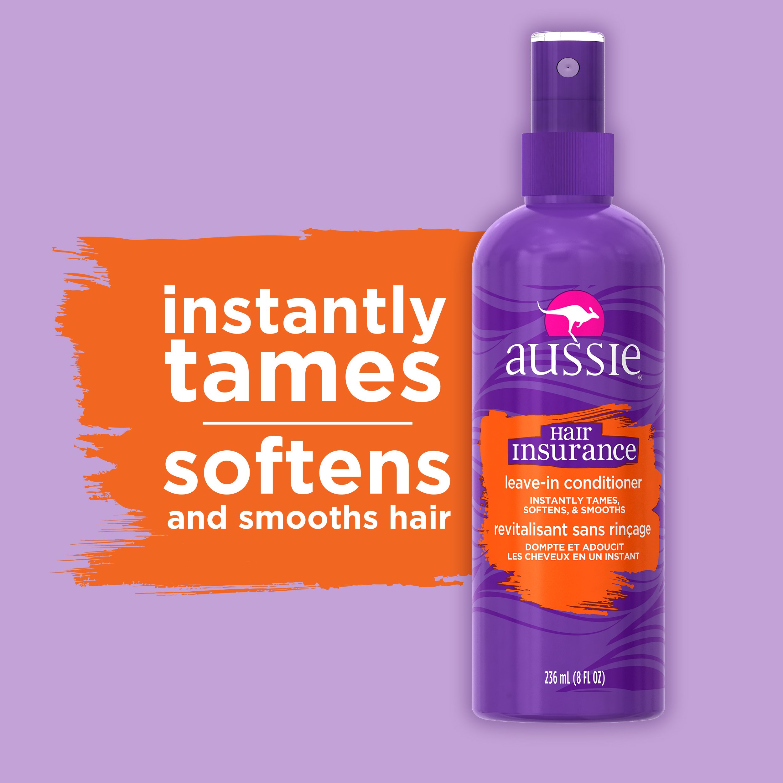Aussie Hair Insurance Leave-In Conditioner 8 Fluid Ounce