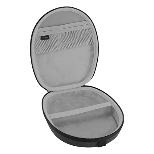 Geekria Shield Case Compatible with Bose QC45, QC35 II, QC35, QC25,QCSE, Noise Cancelling Headphones 700 Headphones, Replacement Protective Hard Shell Travel Carrying Bag with Cable Storage (Grey)