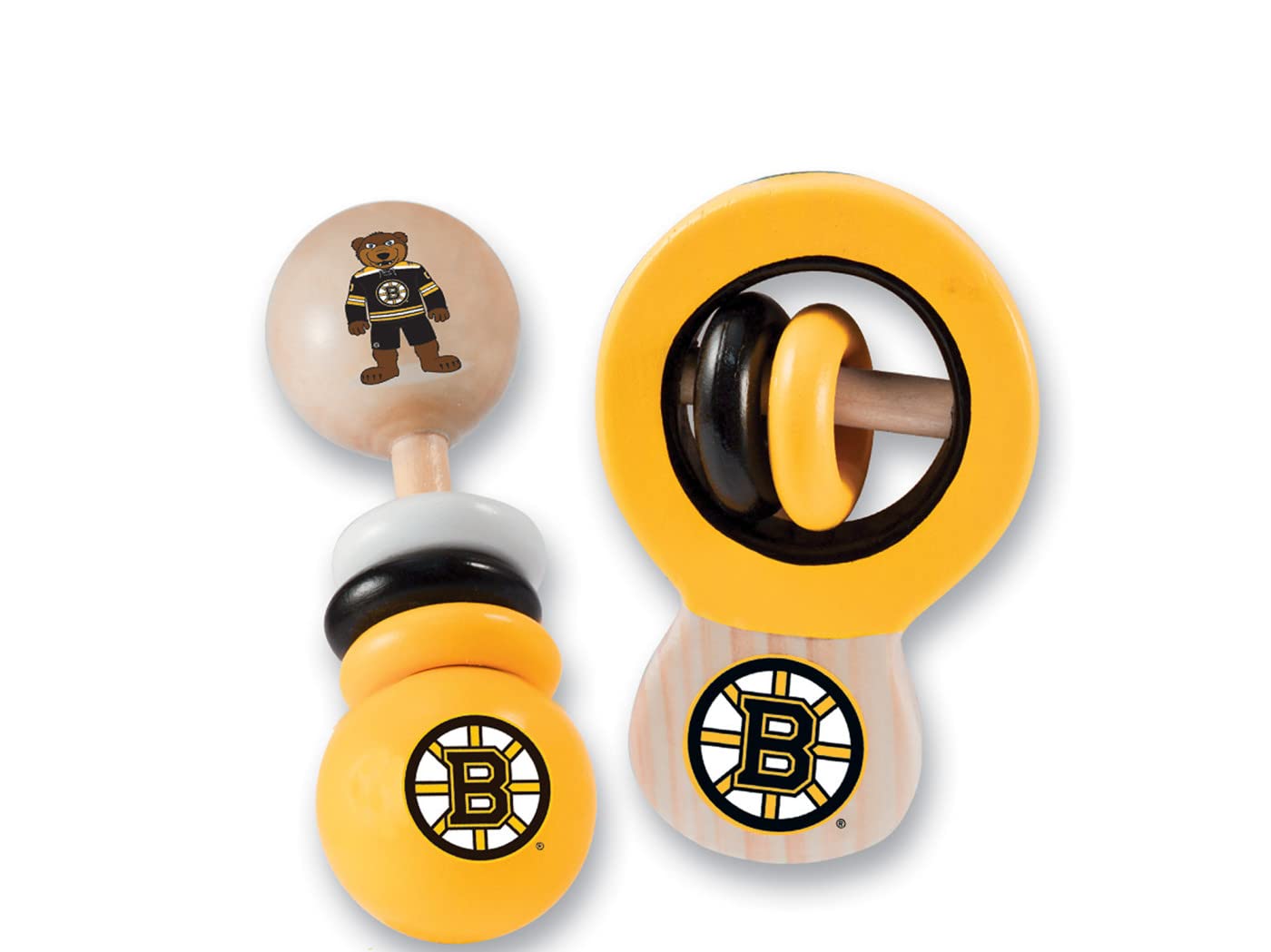 Boston Bruins Rattle 2 Pack