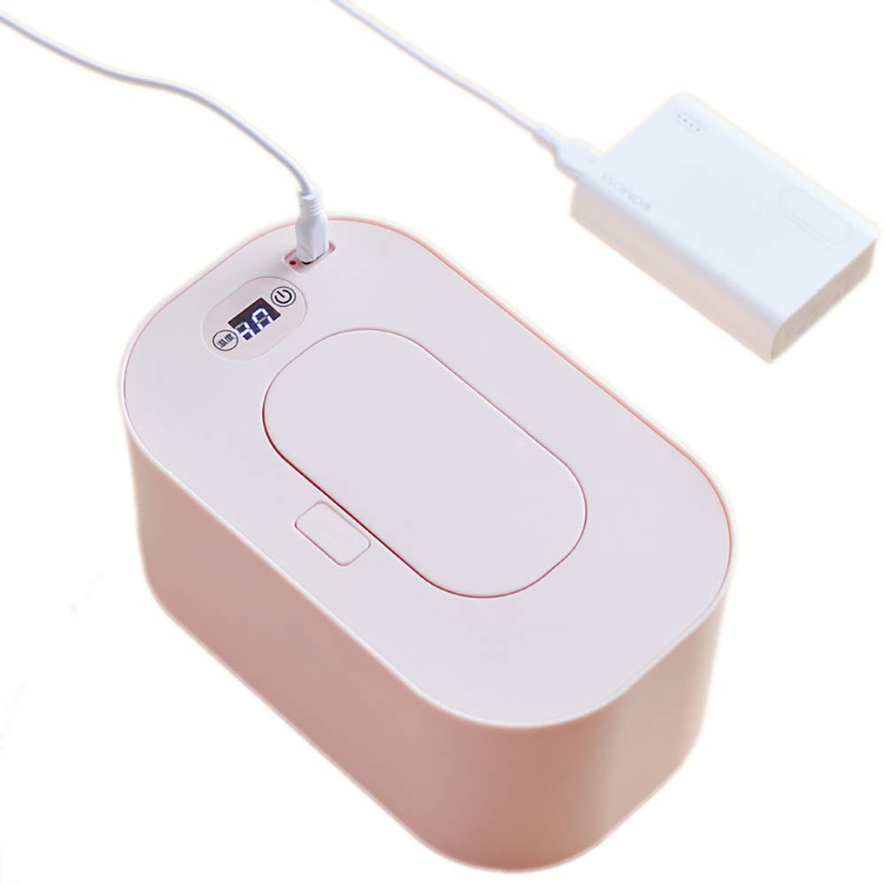 NEWCOMDIGI Wipe Warmer Baby Wet Can be Used in Vehicle and Home, Baby Wipe Warmer with Precise Temperature Control, New Upgrade Faster Heating, Baby Must Have Items Baby Stuff